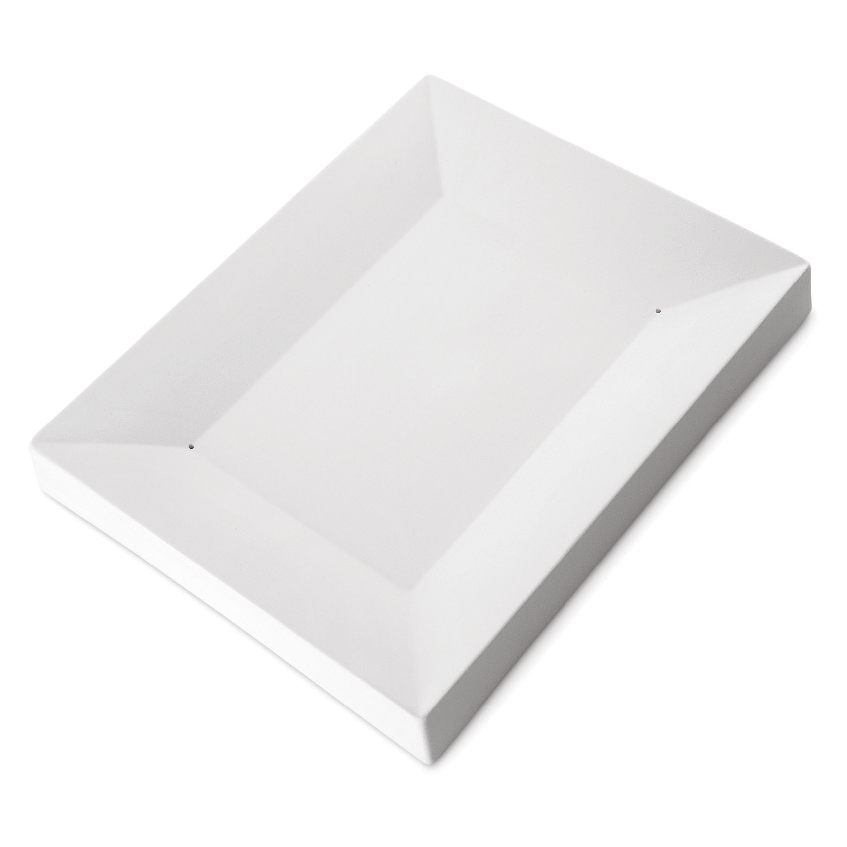 Medium Rectangle 11.4" x 9.1" Bullseye Glass Mold | Art Glass Supplies - B